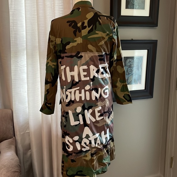 Clloset Crush | Jackets & Coats | Camo Trench Duster Coat | Poshmark